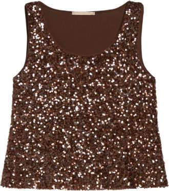 Pennyblack Femme, Tops, Brun, Taille: 42 FR T-shirt