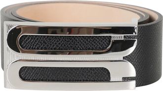 Victoria Beckham Femme, Accessoires, Noir, Taille: 80 CM Ceinture Jumbo &agrave; boucle Dorian