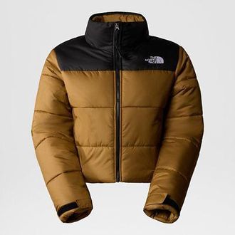 The North Face The North Face Saikuru Kurzgeschnittene Jacke Für Damen Utility Brown Größe XL Damen