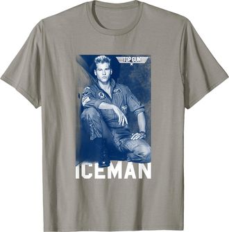 Top Gun Iceman Foto T-Shirt