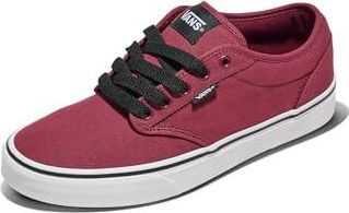Vans Atwood Canvas, Chaussures de Skateboard Homme, Rouge (Canvas)