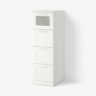 IKEA BRIMNES Kommode mit 4 Schubladen