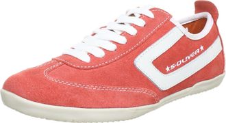 s.Oliver Casual 5-5-23212-20, Damen Sneaker, Orange (Coral 563), EU 42