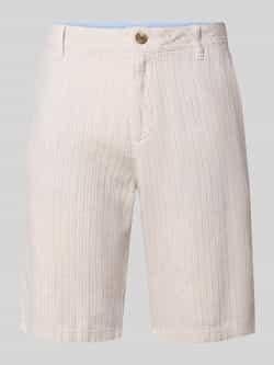 Tom Tailor Regular Fit Leinenshorts aus Leinen-Baumwoll-Mix
