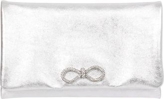 Abro Abro Clutches - Clutch Clutch STRASS - Gr. unisize - in Silber - f&uuml;r Damen