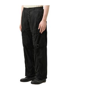 C.P. Company C.p. Company, Homme, Pantalons, Noir, Taille: XL Pantalon Cargo Boxy Chrome-R