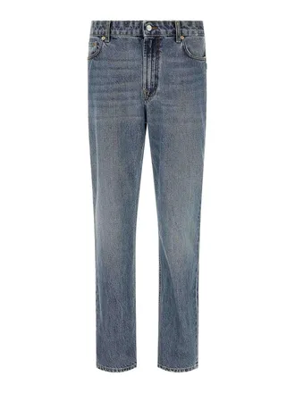 Department Five Straight Leg Jeans - Blau