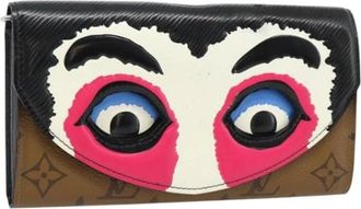 Louis Vuitton Portefeuille en toile Pre-owned - Femme - Pre-owned - Multicolore - Taille: ONE Size
