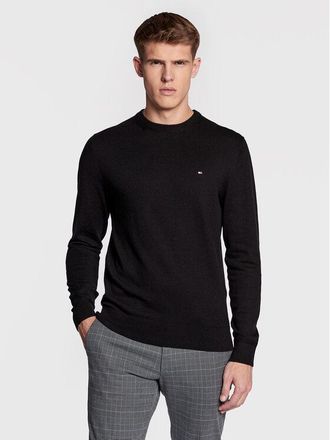 Tommy Hilfiger Pullover Pima MW0MW28046 Schwarz Regular Fit