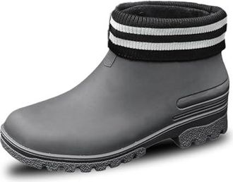 Generic Chaussures de pluie pour couple 2026 &agrave; porter en ext&eacute;rieur cent plus Cott sur les mod&egrave;les &agrave; base &eacute;paisse confortable en caoutchouc antid&eacute;rapant pour h