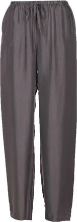 Alysi Femme, Pantalons, Gris, Taille: 40 FR Twill Enzimato Ampio Pantalons