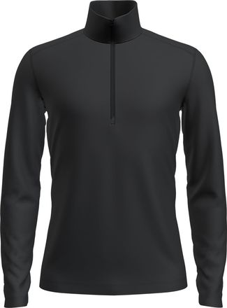 Icebreaker M 260 Tech LS Half Zip Black - L