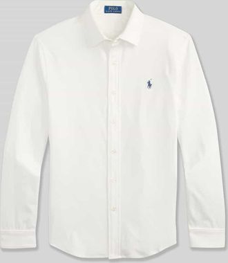 Polo Ralph Lauren Slim Fit Freizeithemd mit Logo-Stitching