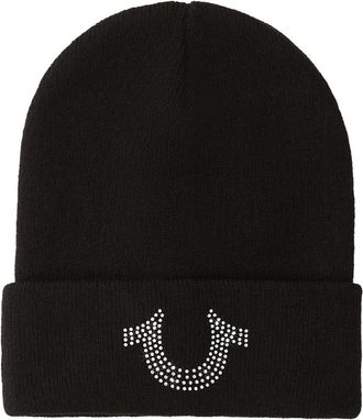 True Religion Caps & M&uuml;tzen - Beanie CRYSTAL - Gr. ONE SIZE - in Schwarz - f&uuml;r Damen