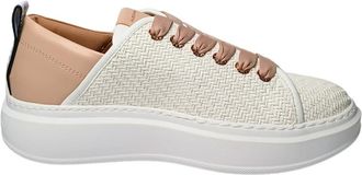 Alexander Smith Femme, Chaussures, Blanc, Taille: 36 EU Pelle Baskets