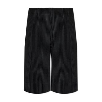 Issey Miyake Herren, Shorts, Schwarzk, LGr&ouml;&szlig;e