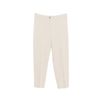 Marina Rinaldi Straight Leg Hosen - - Trousers - Damen - Beige - M