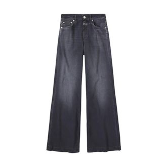 Closed Glow-up High Rise Flared Leg Jeans - - Jeans - Damen - Grau - W26