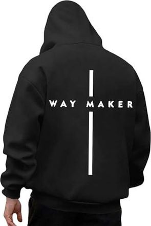 Generic Sweat a Capuche Homme Hooded Sweatshirt Sweatshirts et Hoodies Homme Longue Manche avec Design Th&eacute;matique Imprim&eacute; pour Un Port D&eacute;contract&eacute;, Activit&eacute;s 