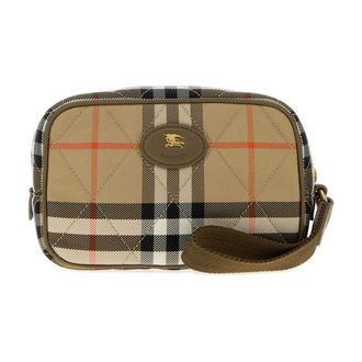 Burberry Horseshoe Pouch - - Bags - Damen - Beige - ONE SIZE
