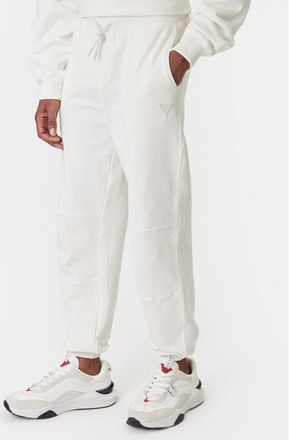 Guess Jogginghose Z6RB03 K9YI1 Wei&szlig; Regular Fit