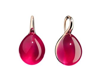 POMELLATO Rose Gold Rouge Passion Earrings
