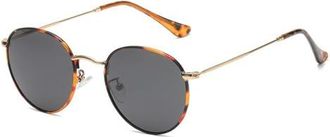 Generic Lunettes de soleil rondes polaris&eacute;es for hommes et femmes, lunettes de soleil de f&ecirc;te de(Multi-colored)