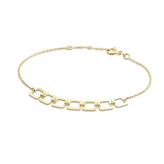 Jackie Gold Armband - Bracelet 585 Gold Armband - Gr. ONE SIZE - in Gold - f&uuml;r Damen