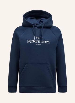 Peak Performance M Original Hood Kapuzensweatshirt blau
