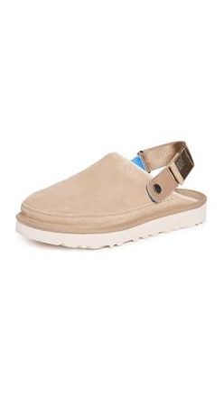 UGG Sabots Goldencoast Sandale plate Homme, Sable Santorini, 43 EU