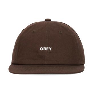 Obey Bold Twill Strapback Kappe - - Accessories - Herren - Braun - ONE SIZE