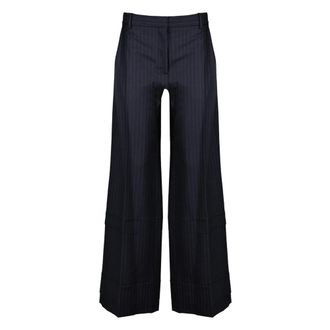 Khaite Linden Pant - - Trousers - Damen - Blau - 3XS