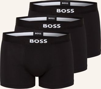 HUGO BOSS 3er-Pack Boxershorts One schwarz