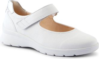Ganter Damen FARA-F Ballerinas, Weiß, 40.5 EU Schmal