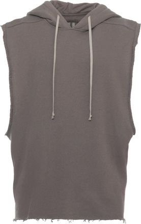 Rick Owens Homme, Sweatshirts et sweats &agrave; capuche, Gris, Taille: M Rick Owens Sweaters Grey
