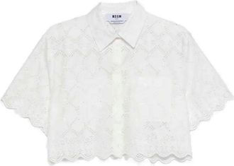 Msgm M. S.G. M. Chemise - Beige