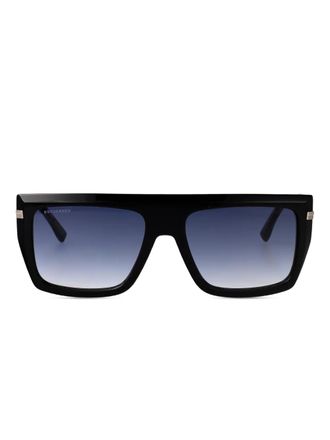 Dsquared2 Eyewear Sonnenbrille mit eckigem Gestell - Schwarz
