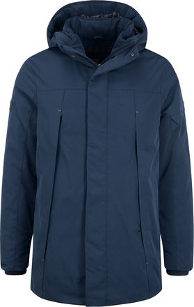 Indicode Rader Herren Winterparka Parka Winterjacke mit Kapuze, Größe:XL, Farbe:Navy (400)