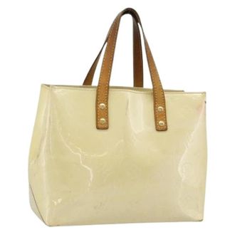 Louis Vuitton Pre-owned Lackleder Handtasche - - Pre-owned - Damen - Beige - ONE SIZE