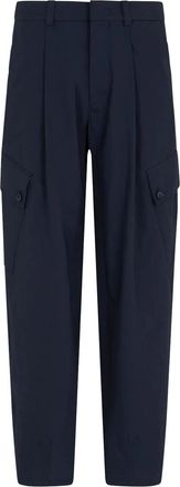 Giorgio Armani pantalon à coupe droite - Bleu