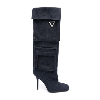 The Attico Sienna Tube Boots - - Shoes - Damen - Blau - 39 EU