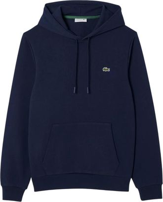 Lacoste Homme, Sweatshirts et sweats &agrave; capuche, Bleu, Taille: XL Sweat &agrave; capuche en molleton de coton