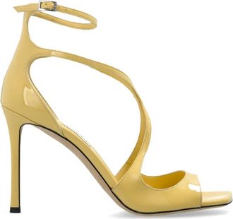 Jimmy Choo London Femme, Chaussures, Jaune, Taille: 40 EU Azia 95 Heeled Sandales