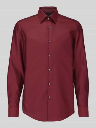 HUGO BOSS Slim Fit Businesshemd aus reiner Baumwolle Modell H-Hank-K