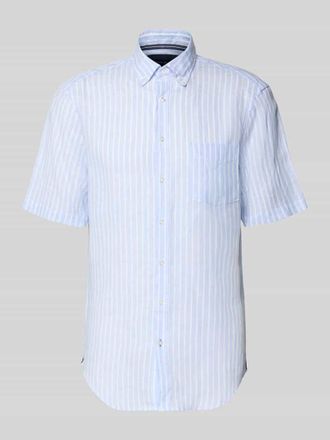 Christian Berg Regular Fit Freizeithemd aus Leinen