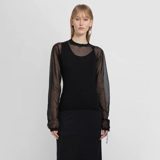 Ann Demeulemeester Knit Betsy Long Sleeve T-Shirt