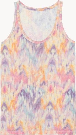 Kujten Débardeur femme lin - Débardeur Soft Ikat