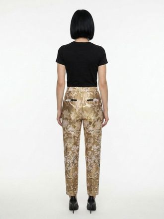 Dolce & Gabbana Womens Multicolor Polyamide Casual Pants