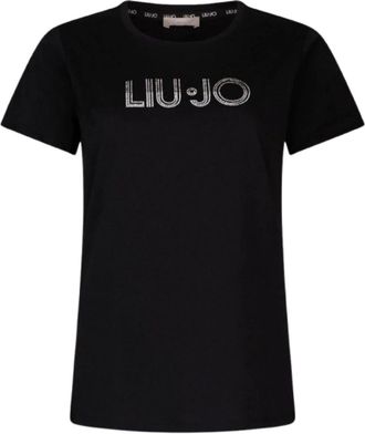 Liu Jo Femme, Tops, Noir, Taille: 40 FR Liu Jo T-shirts et Polos Noir