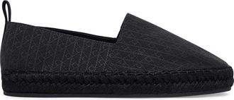 Calvin Klein Espadrilles Calvin Klein All Over CK HW0HW02933 Schwarz